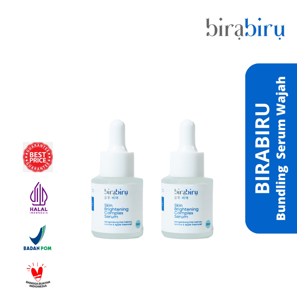 Jual Bira Biru - DNA SALMON Skin Brightening Complex Serum (2 Pcs ...