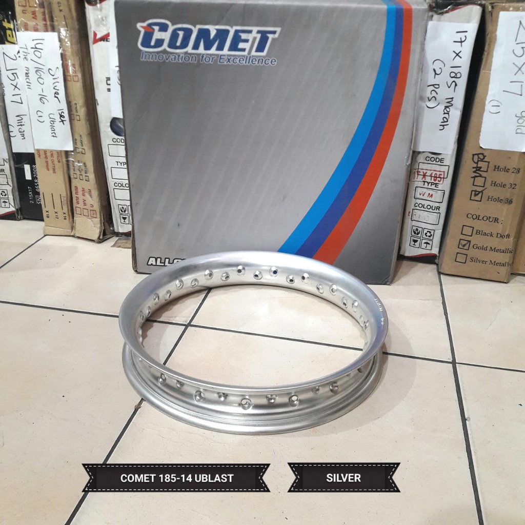 Jual VELG COMET U SHAPE USHAPE 185 RING 14 215 RING 17 ORIGINAL COMET ...