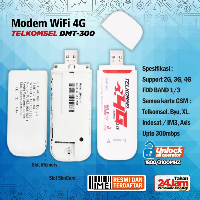 Jual Terlaris -Modem Dongle Wifi 4G LTE, unlock. usb mifi - 150Mbps ...