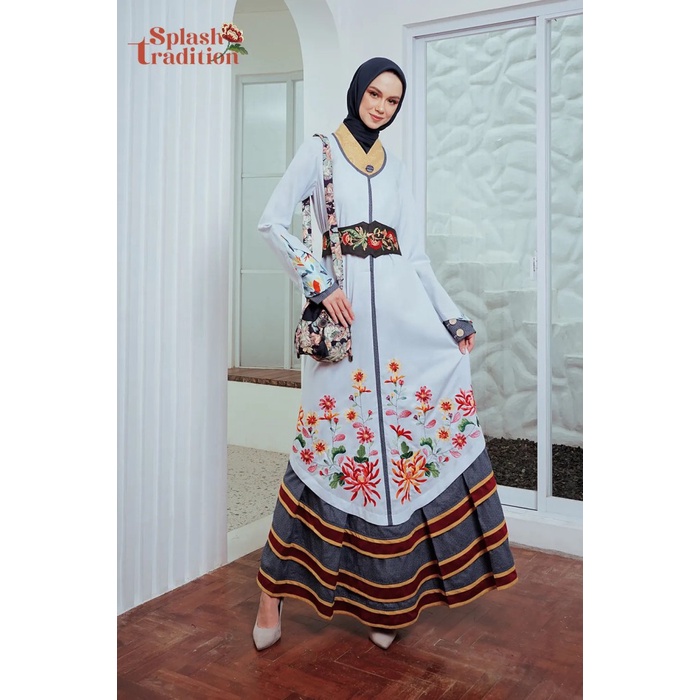 Jual TUNEECA GAMIS Jae Hwa - T-0623008 I Gamis Premium | Shopee Indonesia