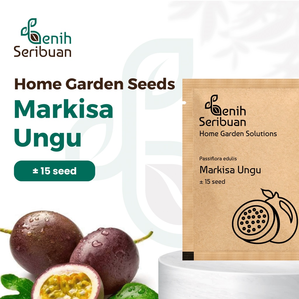 Jual Benih Seribuan - Benih Buah Markisa Ungu Unggul | Shopee Indonesia