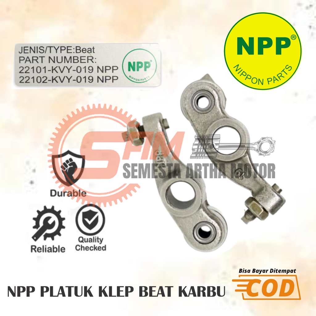 Jual Platuk Klep NPP Honda Beat Scoopy Spacy Karbu Rocker Arm Pelatuk ...