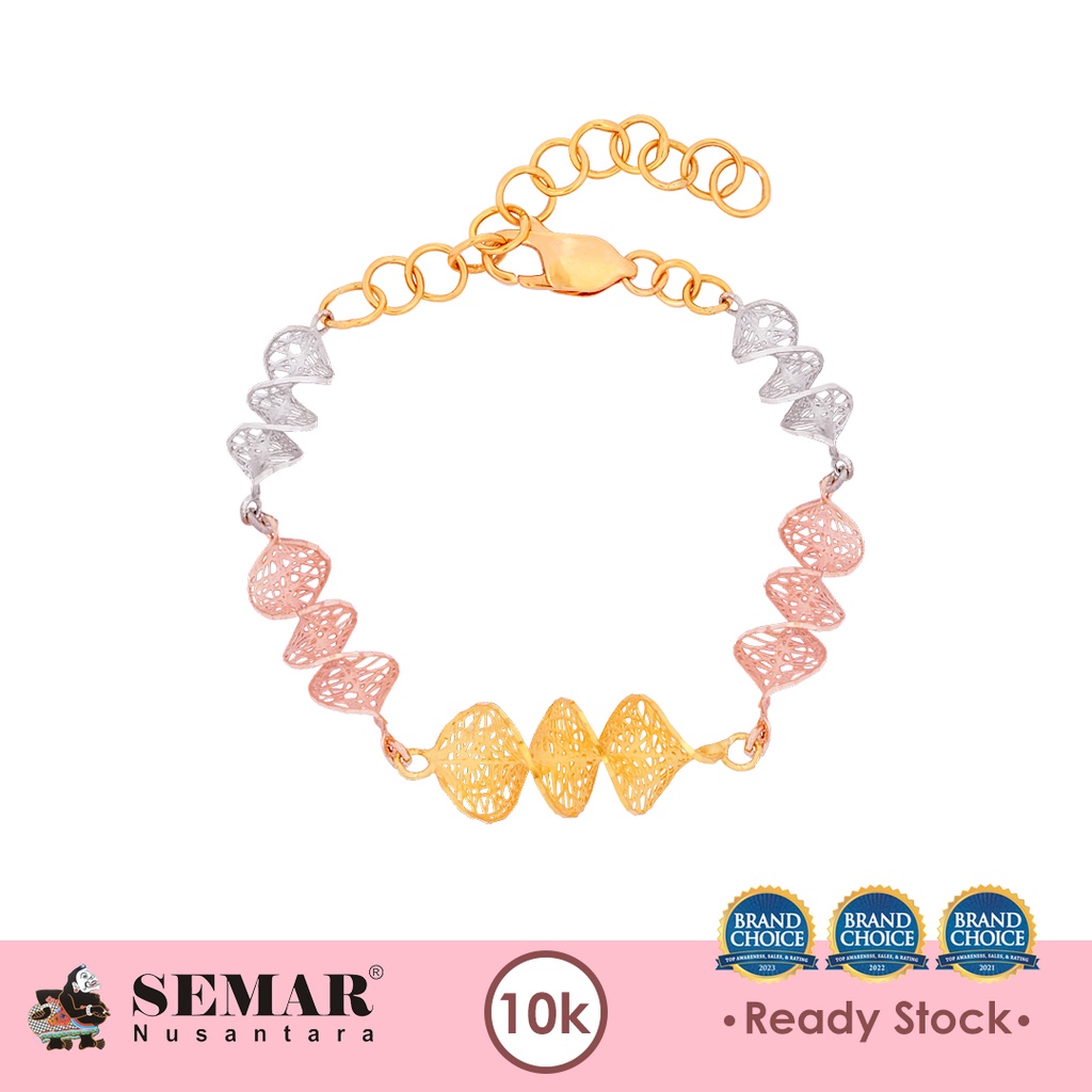 Jual Gelang Emas Classic Nemesia Gold 10K Semar Nusantara | Shopee ...