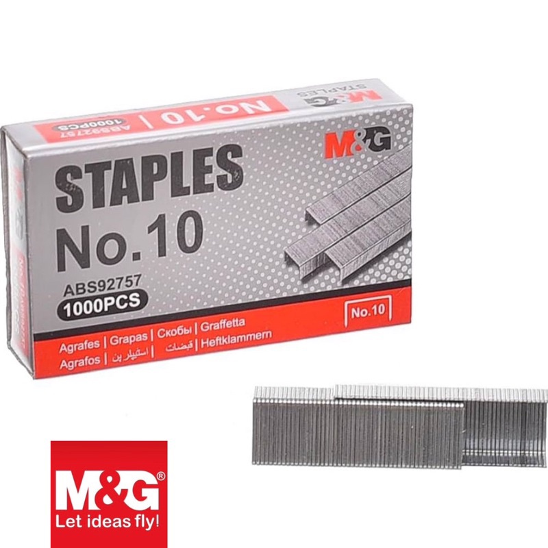 Jual M&G Isi Staples No. 10 / Refill Stapler - ABS92757 | Shopee Indonesia