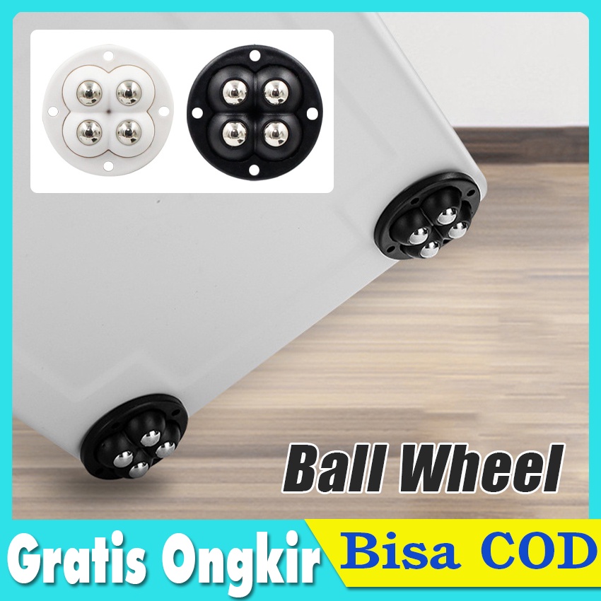 Jual Roda Tempel Mini Serbaguna / Roda Troli 360 Stainless Universal ...