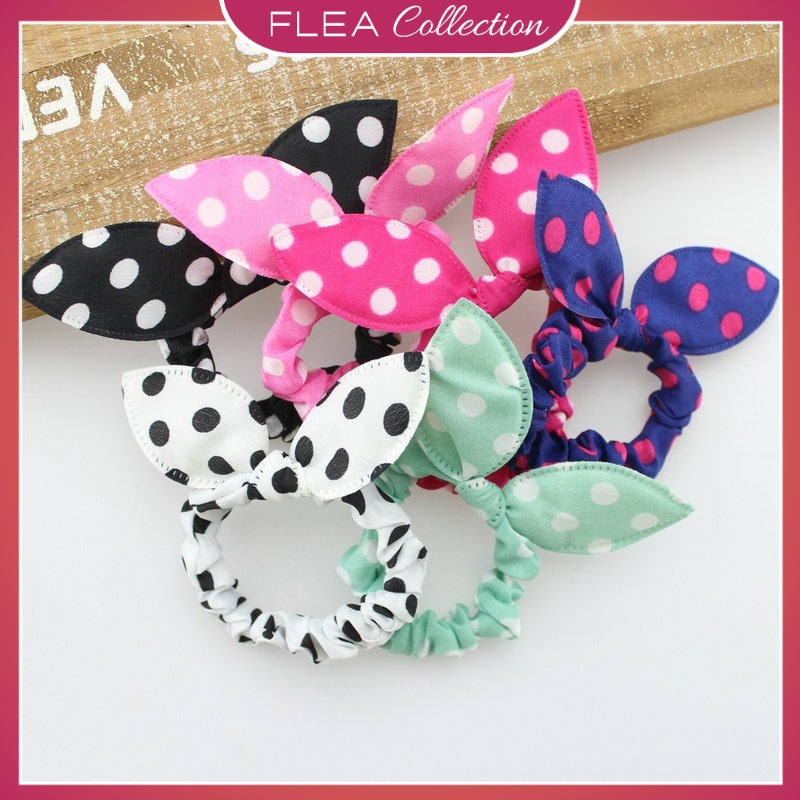 Jual FLEA Ikat Rambut Korea CHIBI / Karet Rambut Anak / Jepit Rambut ...