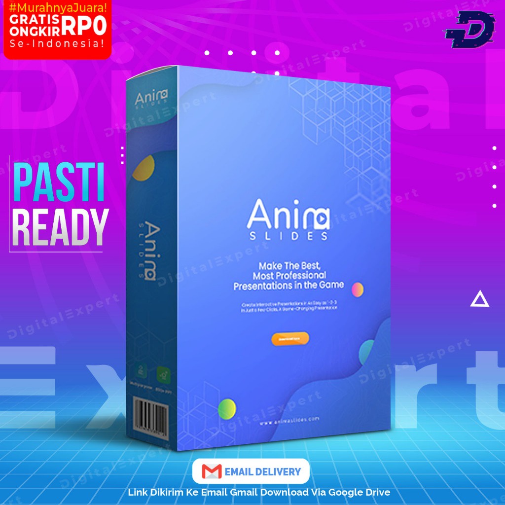 Jual ANIMASLIDE 800+ Interactive PowerPoint Slides Template Premium - Template Presentasi Anima ...