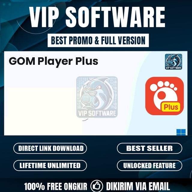 Jual [Full Version] GOM Player Plus Lifetime Pro Win OS - Pemutar media dengan dukungan format ...