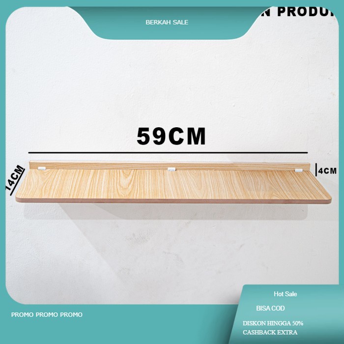 Jual Rak Ambalan Gantung Dinding Papan Hambalan Minimalis Kayu MDF ...