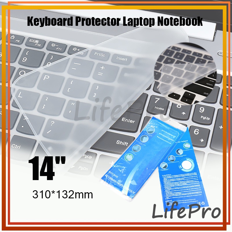 Jual 14" Pelindung Keyboard Silicone Protector Keyboard Cover Laptop ...