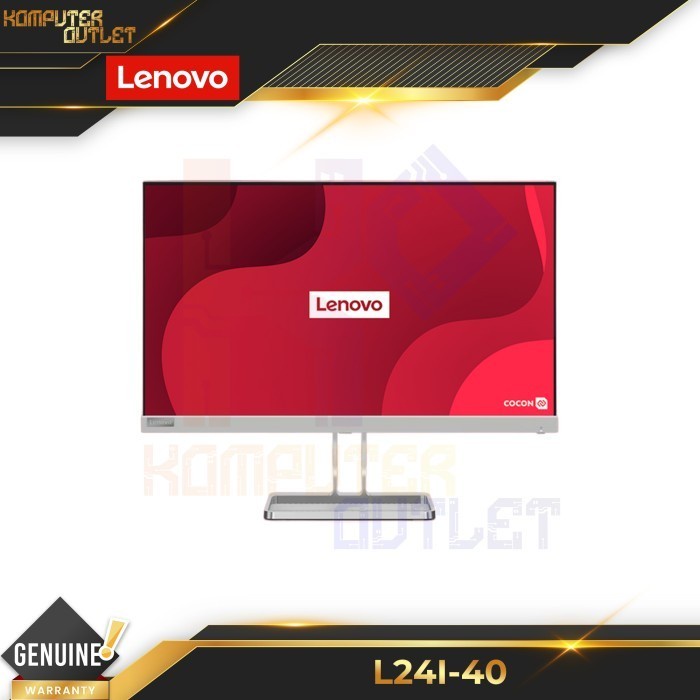 Jual Lenovo L24i-40 - 24" 23.8" IPS Panel 4ms Full HD Gaming Monitor ...