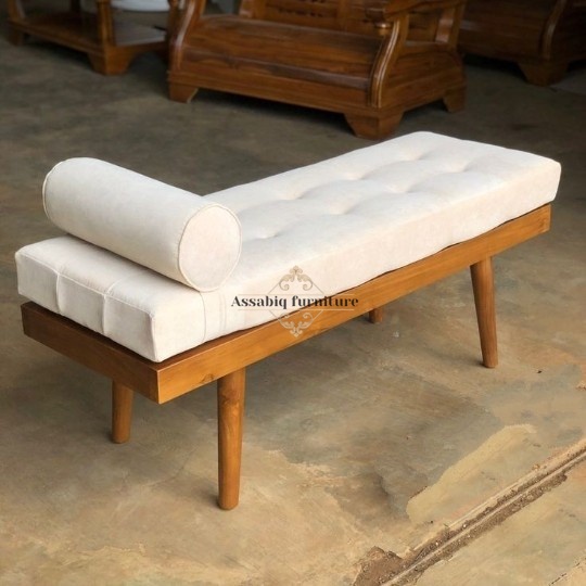 Jual kursi bangku bench minimalis bantalan tebal empuk | Shopee Indonesia