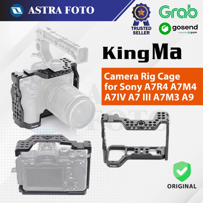 Jual KINGMA Camera Rig Cage for Sony Alpha A7R4 A7M4 A7IV A7 III A7M3 A9 | Shopee Indonesia
