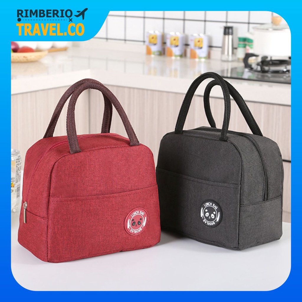 Jual RIMBERIO Tas Bekal Lunch Box / Bag Cooler Insulator Box Travel ...