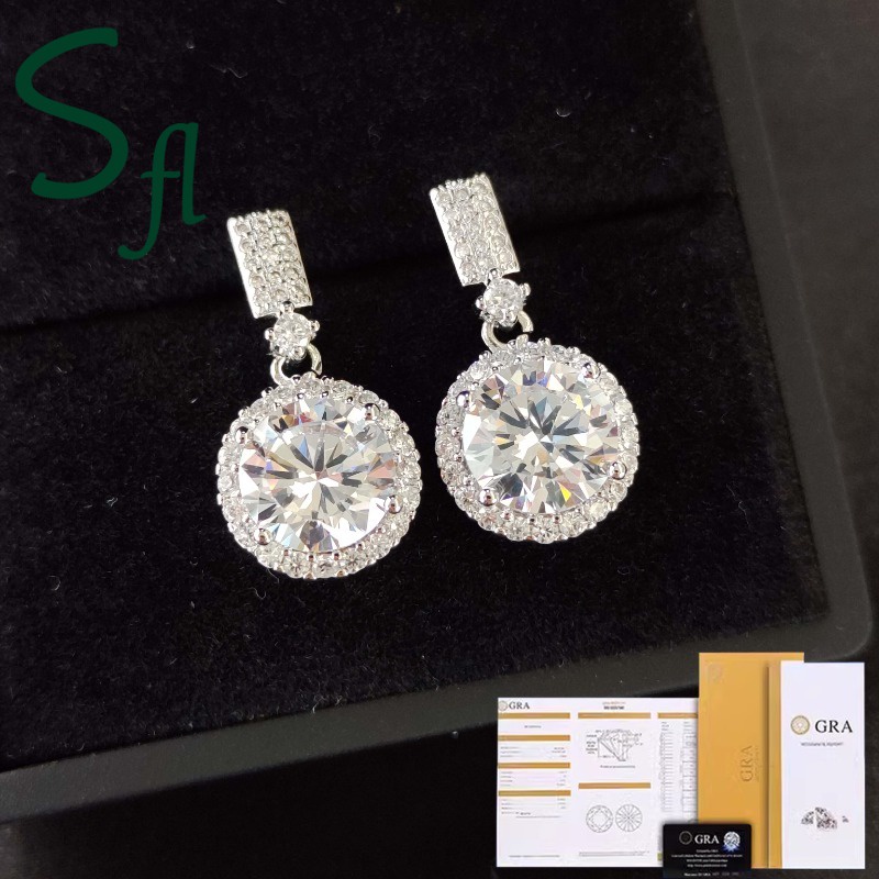 Jual SFL Anting-Anting Putri Mewah Berlian Bulat Cantik Anting-Anting ...