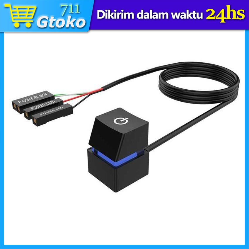 Jual Kabel Front Panel Switch Tombol Power Reset Button PC CPU Komputer ...