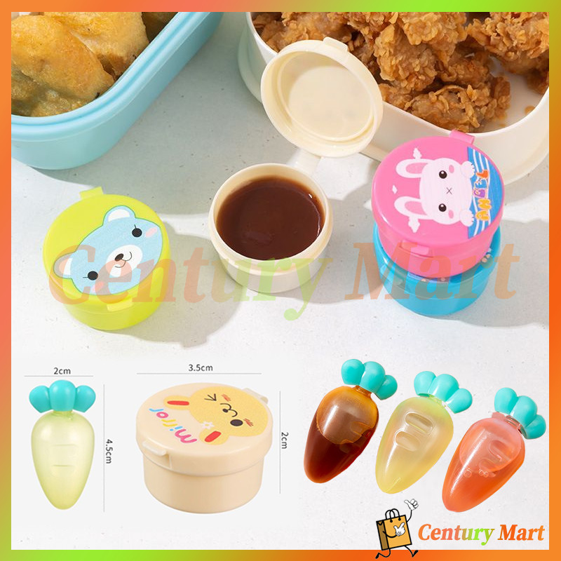 Jual 【Harga grosir】6pcs botol mini portable 25ml /Saus Cup Karakter ...