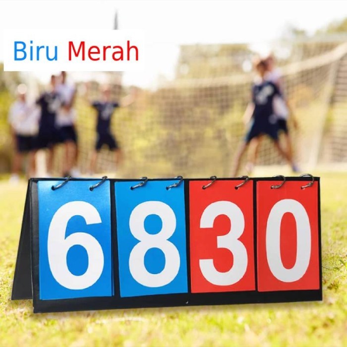 Jual AC00 36CM Papan Skor Portable Papan Skor Score Board 4 digit ...