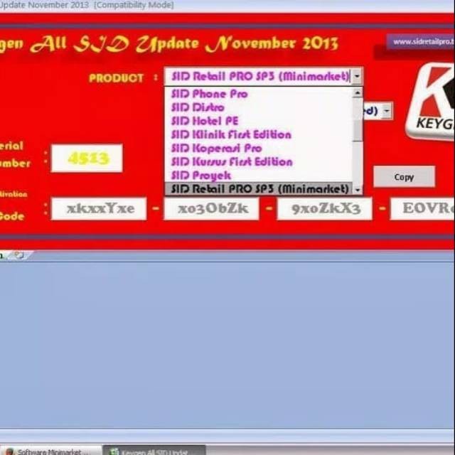 Jual Program software aplikasi 20 macam SID plus Keygen | Shopee Indonesia