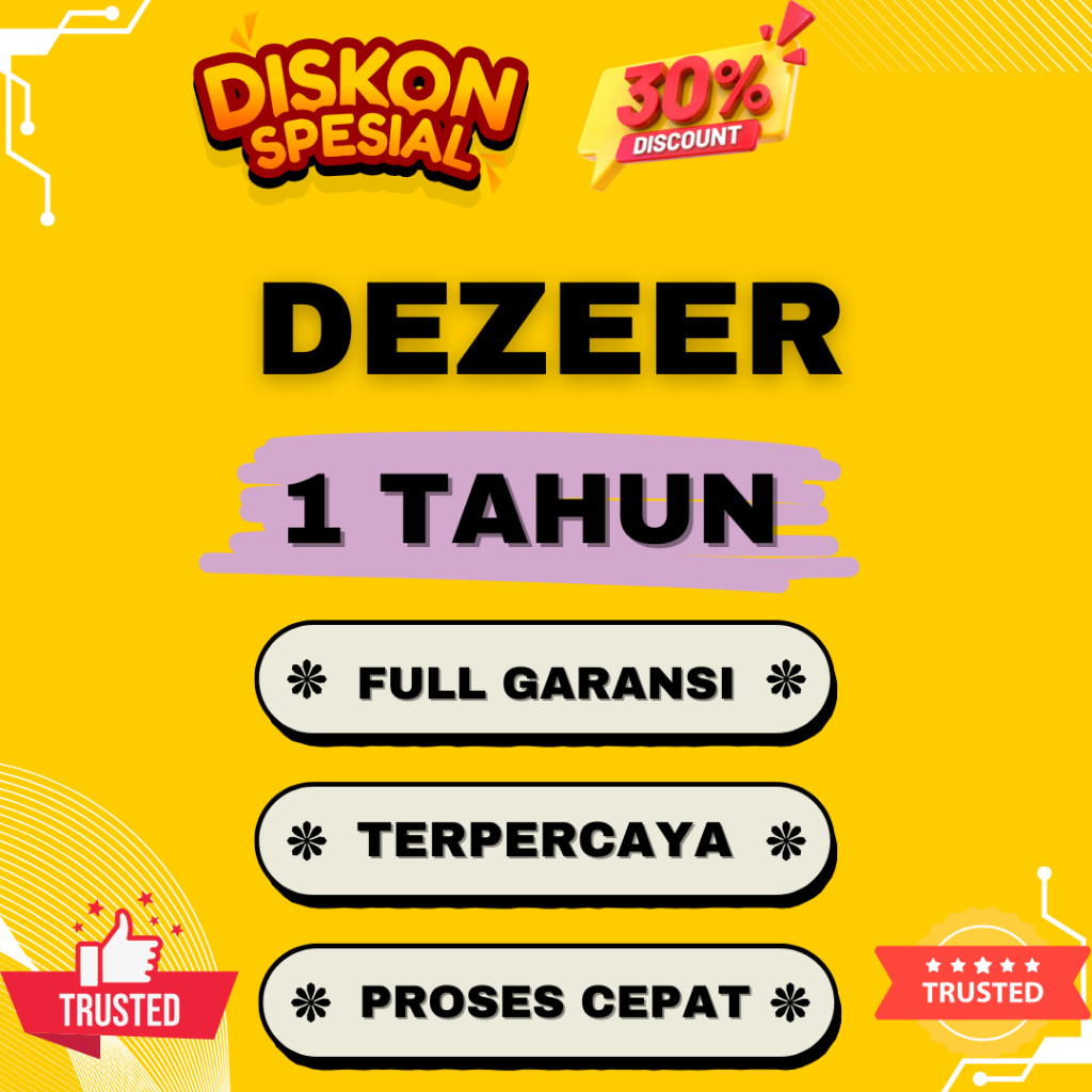 Jual Deezer Premium 1 Tahun Bergaransi Individual / Family | Shopee ...