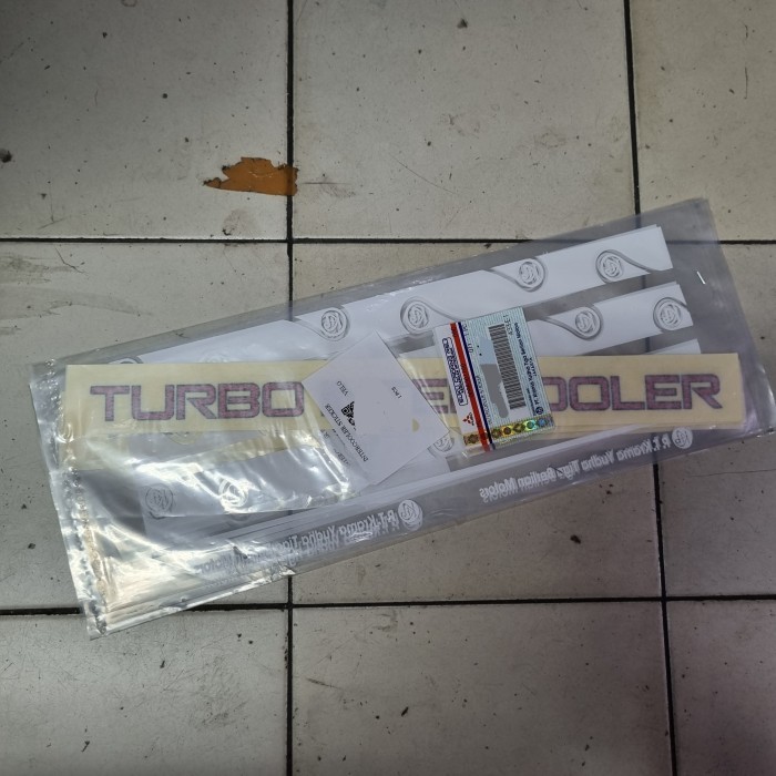Jual Best Seller Part Sticker TURBO INTERCOOLER Asli Mitsubishi Canter ...
