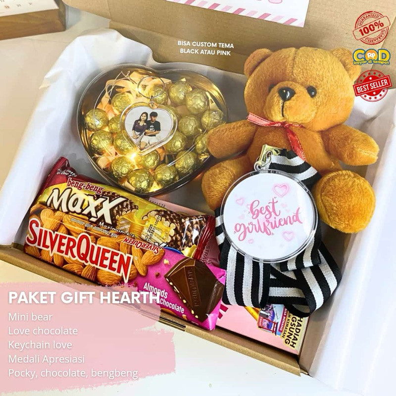 Jual SAYGIFT Hampers Snack Box Cokelat spesial valentine Kado Ulang ...