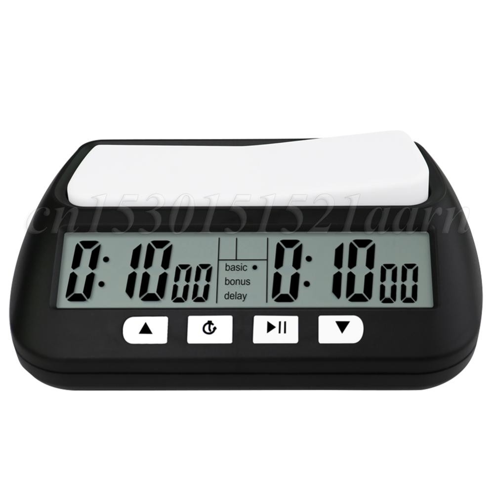 Jual Professional Chess Clock Count Up Down Board Game Stopwatch ...