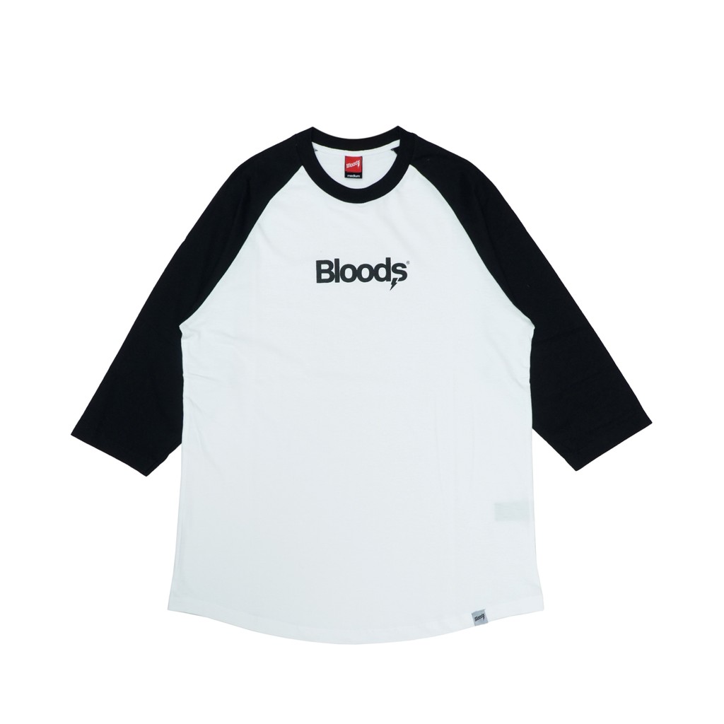 Jual Bloods Series Tshirt Kaos Raglan Dief 09 White Black | Shopee Indonesia