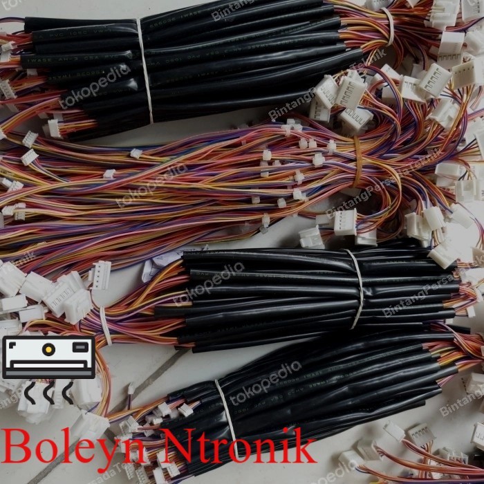 Jual kabel soket motor swing ac multi 5 kabel / washing machine timer ...