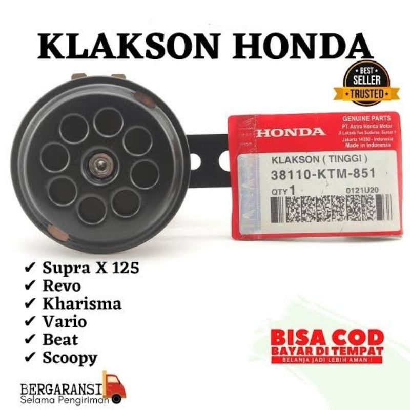 Jual Klakson Motor Universal 12v Bebek Matic KTM Mitsuba | Shopee Indonesia