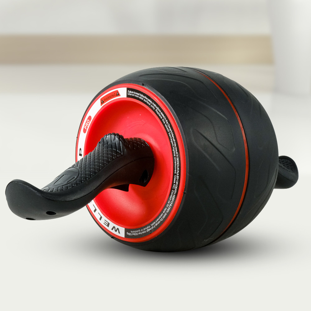 Jual Alat Fitness Roller ABS Abdominal Wheel Latihan Otot Tubuh Perut ...