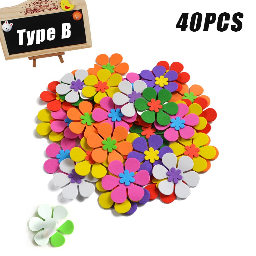 Jual 40Pcs Blackboard culture 3D Hiasan Dinding Kelas Papan Tulis Papan ...