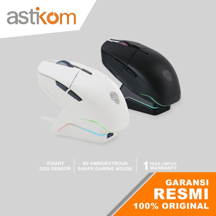 Jual Gaming Mouse Rexus Shaga RX130 RGB Wireless | Shopee Indonesia