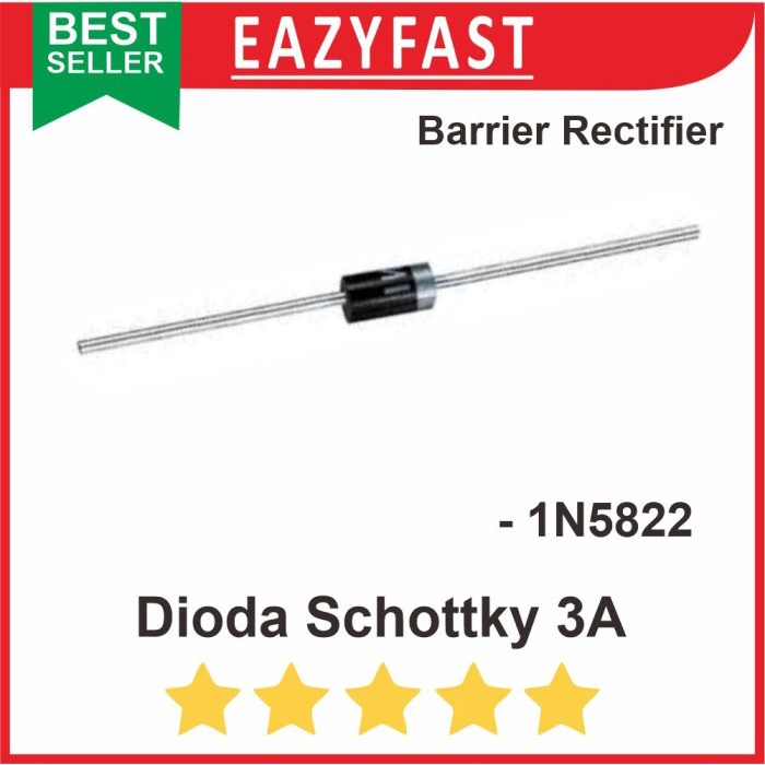 Jual Dioda Schottky 3A 1N5822 1N 5822 3 A Ampere Barrier Rectifier Diode D | Shopee Indonesia