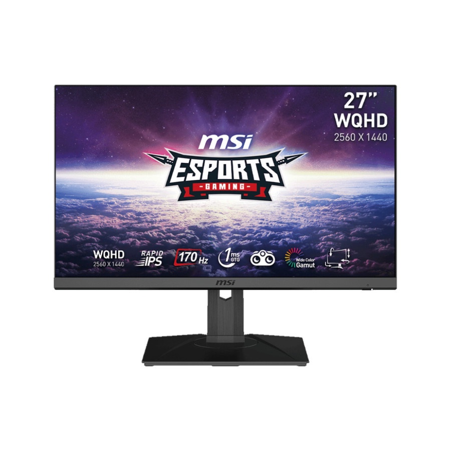 Jual LED Monitor Gaming MSI G272QPF 27" 170Hz IPS 1ms 2K QHD HDMI DP ...