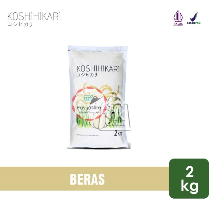 Jual Beras Jepang Koshihikari Tsuyuhikari Kiyoshi Hana Kagayaki / Beras ...
