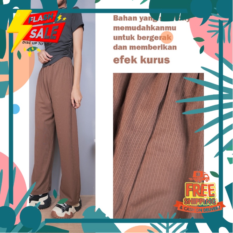 Jual MODEL TERKINI OUTFIT ZEE JKT48 //PEARLA Lala Pants Celana Kulot ...