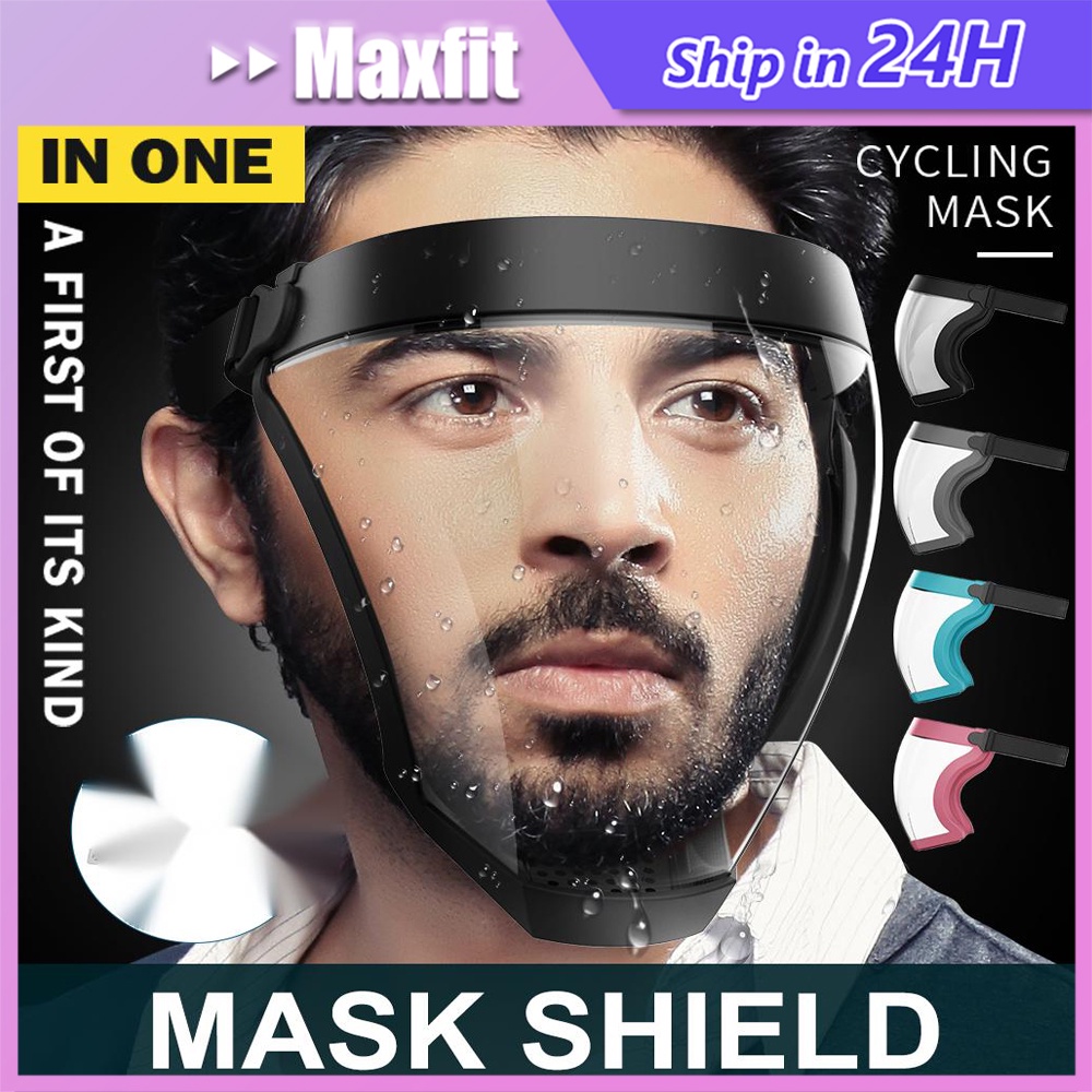 Jual 【Dikirim dlm 24jam】 Face shield akrilik full face Anti Fog ...