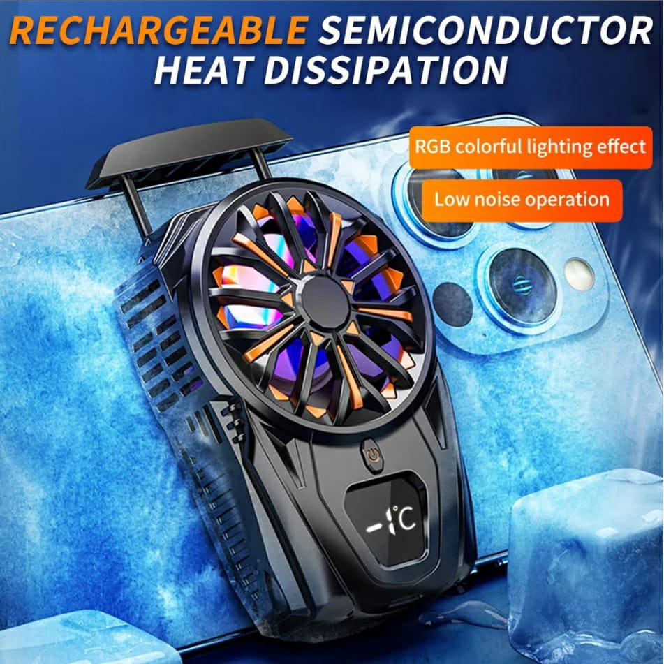 Jual Fancooler Radiator Pendingin Hp Cooler HP Gaming RGB light Dengan ...