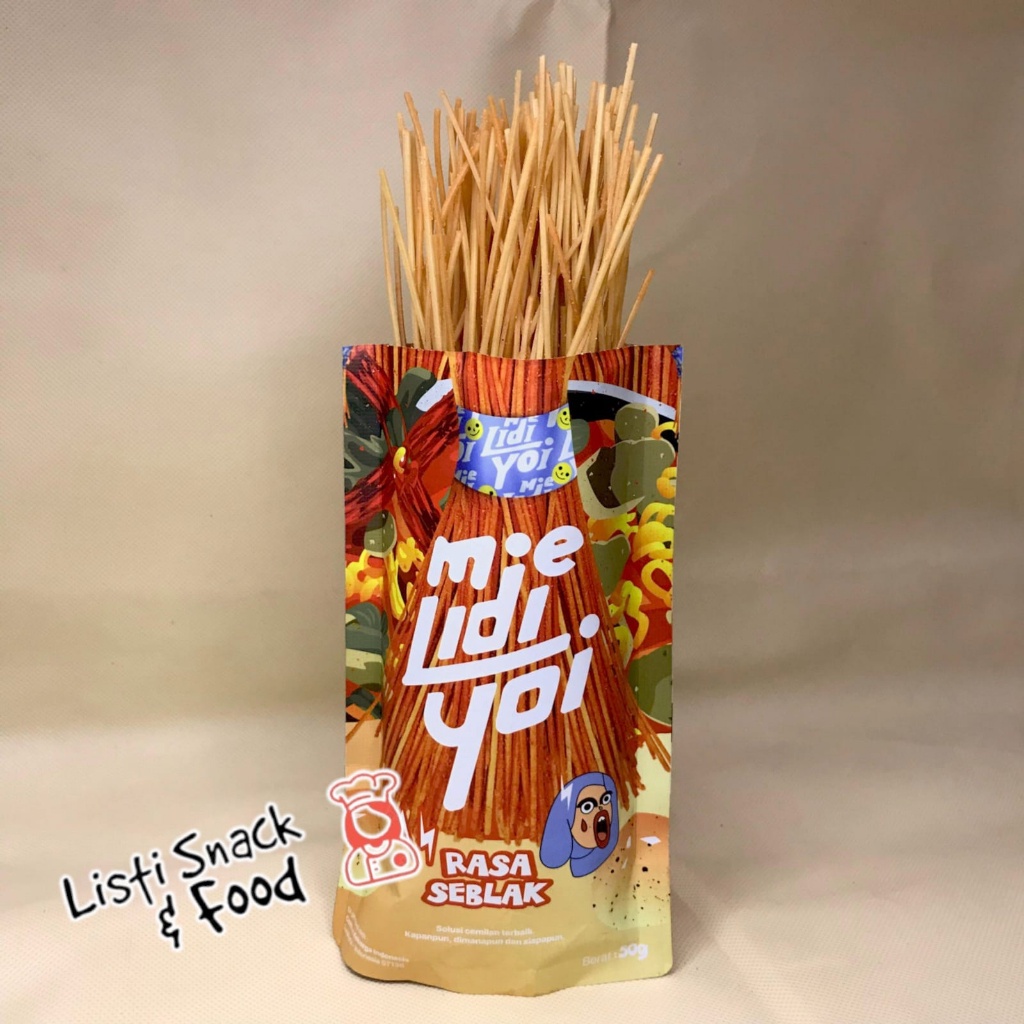 Jual Mie Lidi Rasa Seblak / Snack Lidi-Lidian / Cemilan Renyah Enak ...