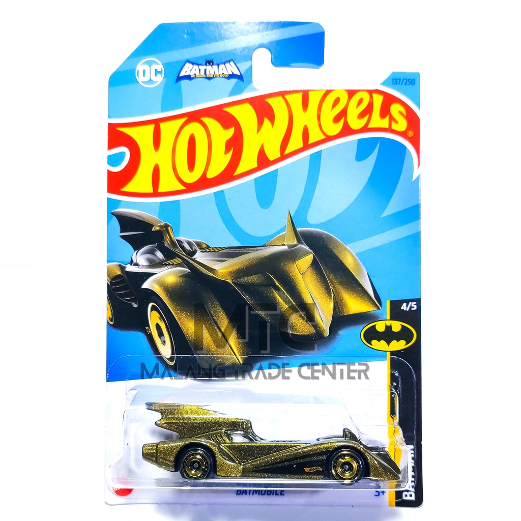 Jual Hot Wheels Batmobile Gold M 2023 | Shopee Indonesia
