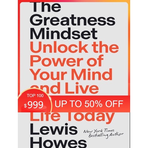 Jual Buku The Greatness Mindset Unlock the Power of Your Mind and Live ...