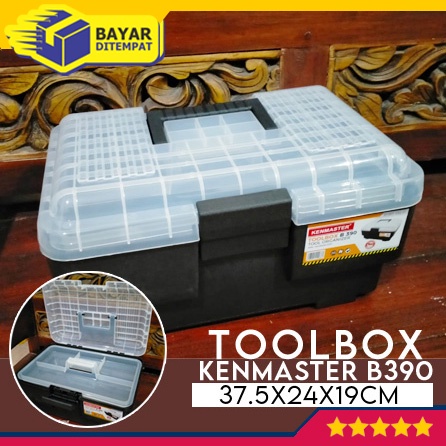 Jual Kenmaster Toolbox B390 Tool Box Organizer Besar | Shopee Indonesia