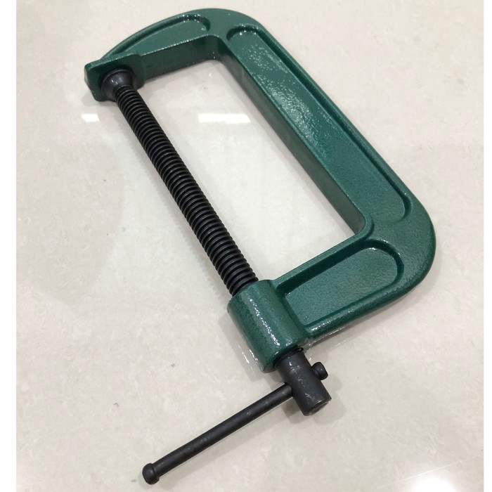 Jual Catok C 10 inch / Clamp C 10 inch / Klem Catok Press Jepit Besi ...
