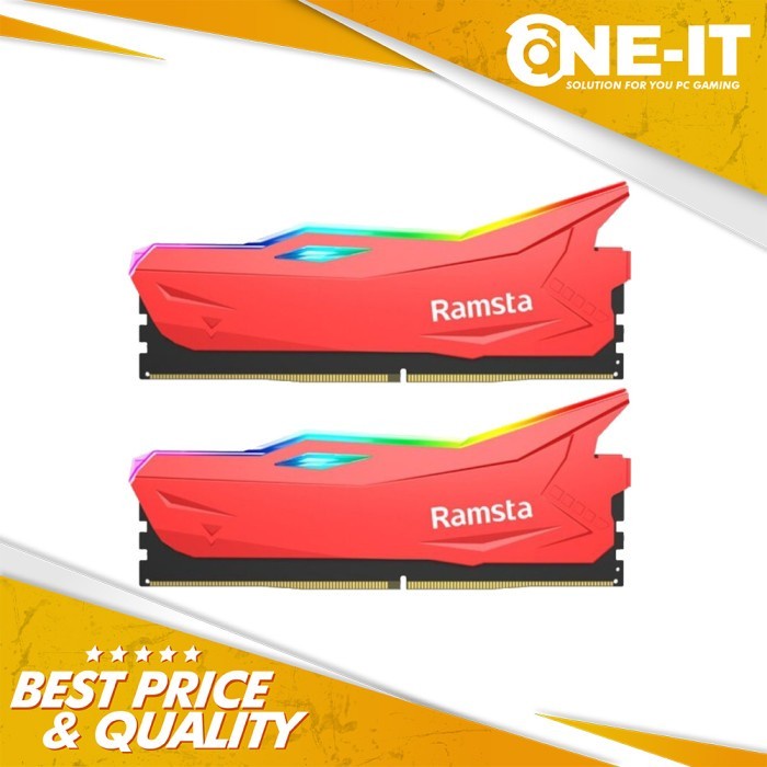 Jual RAM RAMSTA WOLF WARRIOR RGB 32GB Kit (16GB*2) 3200Mhz | Shopee ...