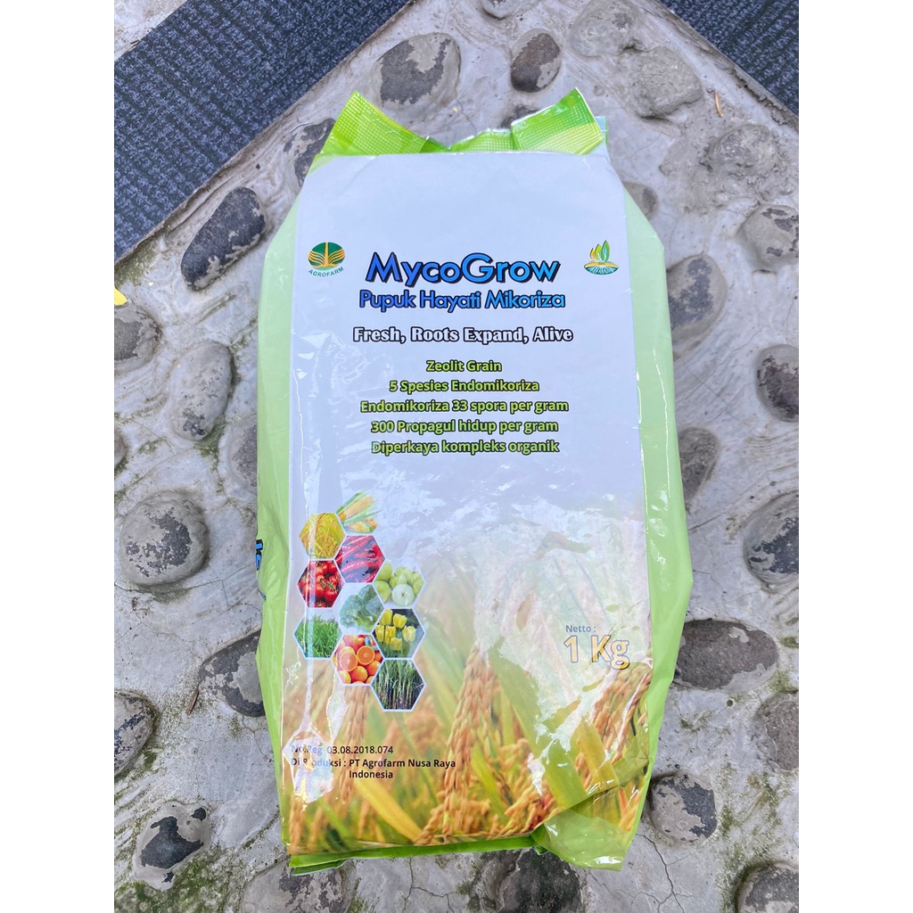 Jual MYCOGROW isi 1kg Pupuk Hayati dr Agrofarm | Shopee Indonesia