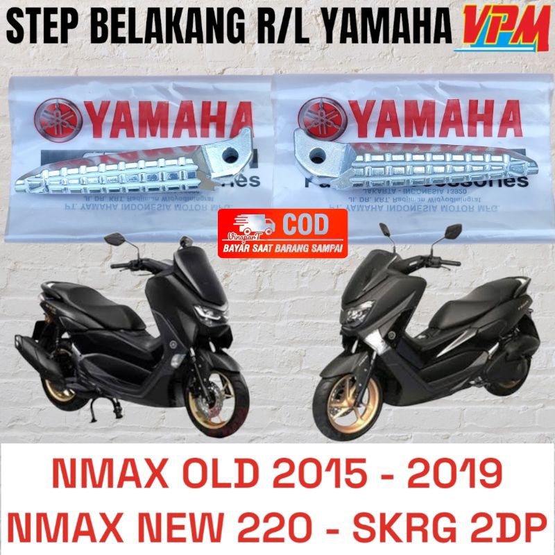 Jual footrest foot step belakang yamaha nmax old pnp nmax new kanan ...