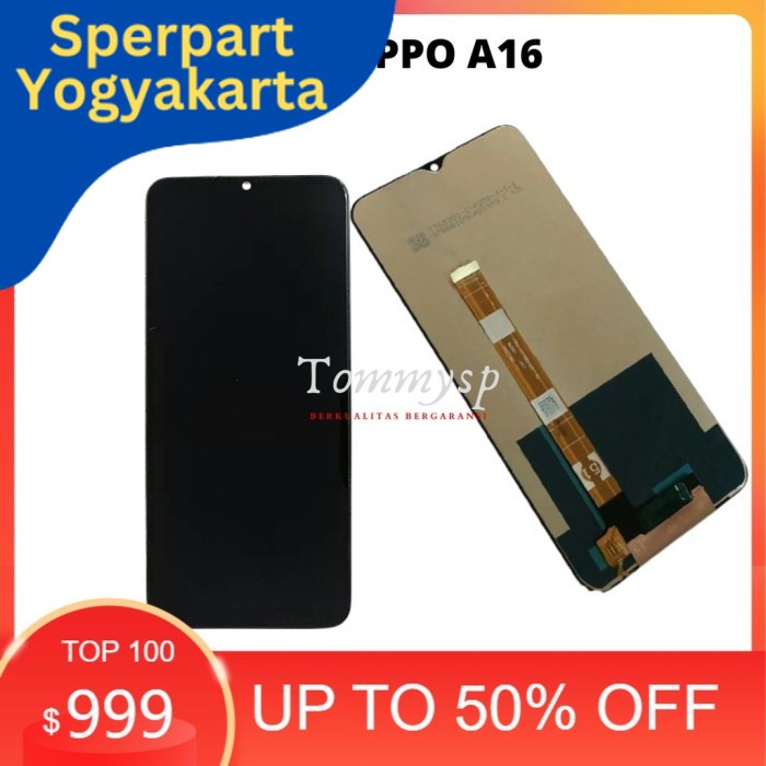 Jual LCD OPPO A16 FULLSET TOUCHSCREEN KUALITAS ORIGINAL | Shopee Indonesia