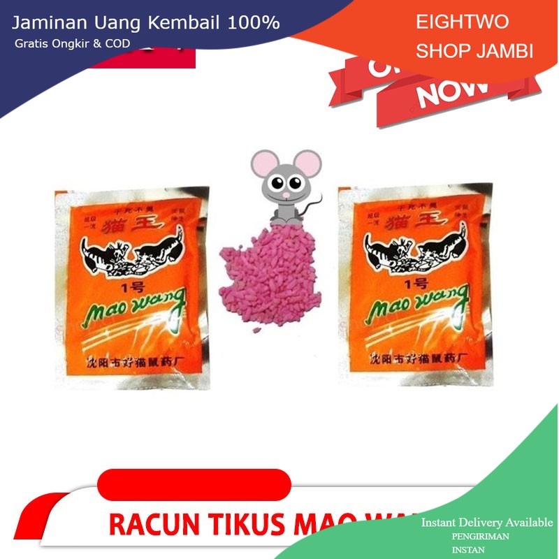 Jual Racun Tikus Mati Kering dan Gak Bau - Mao Wang [] Paling Ampuh ...