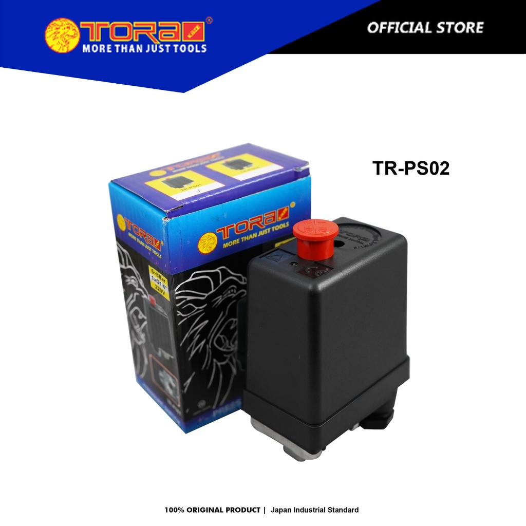 Jual TORA Switch Kompresor Otomatis 1 Arah 220V - Pressure Switch ...